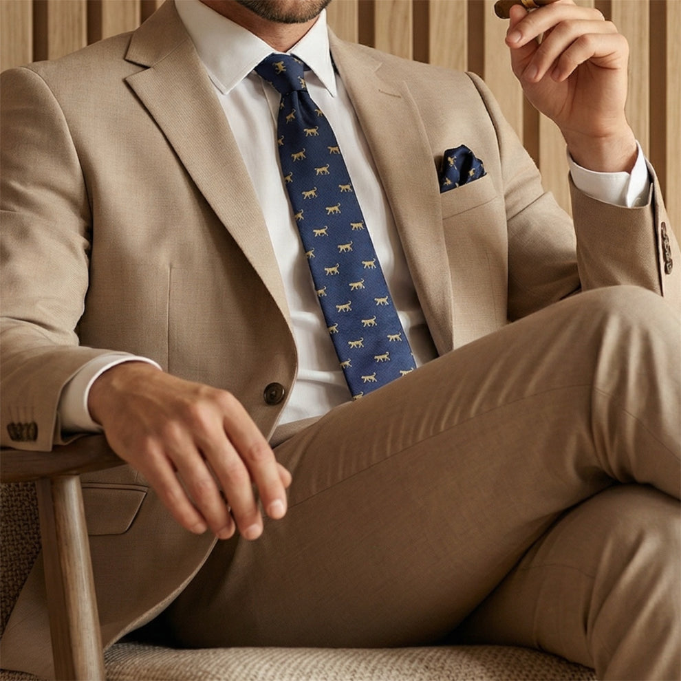 Amur Leopard Necktie - OFL Ties